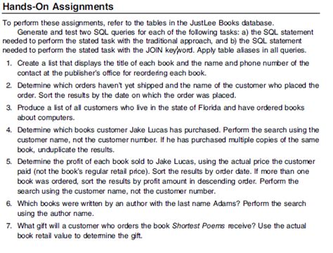 Solved Oracle 12c Chapter 9 Hands On Assignment Please Do Chegg