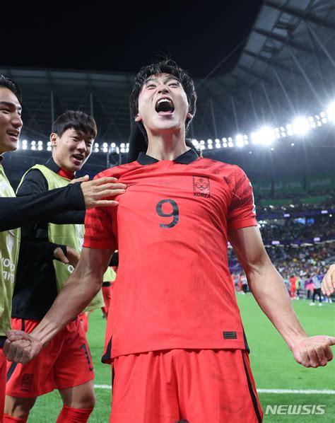 韓월드컵 역사 쓴 조규성 사상 첫 한 경기 2골 네이트 스포츠
