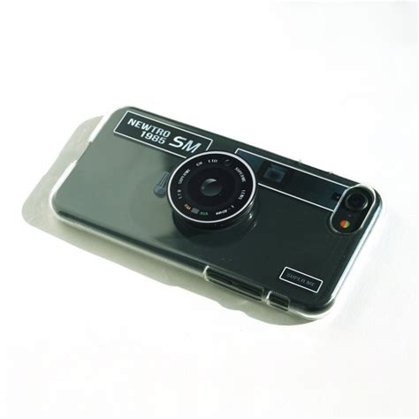 [커스텀]필름카메라 투명 젤리 폰케이스 아이폰갤럭시 아이디어스
