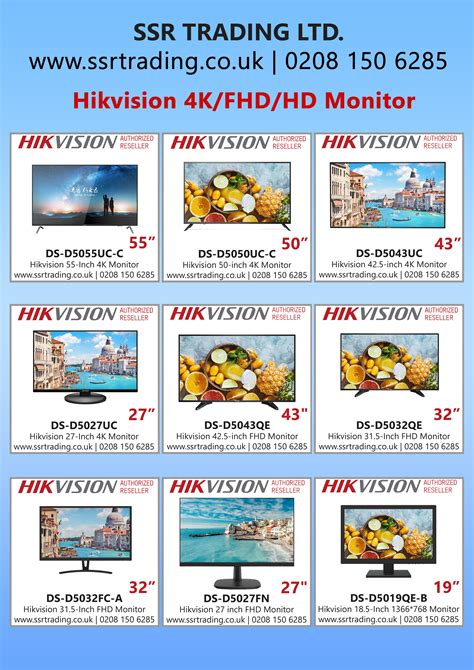 Hikvision 21 5 Inch FHD Borderless Monitor Dual Interface Of HDMI And VGA DS D5022FN00