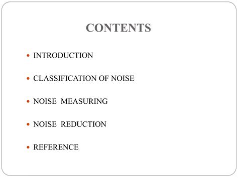 Noise And Interference PPTX