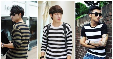 포토 클래식한 스타일의 완성 스트라이프