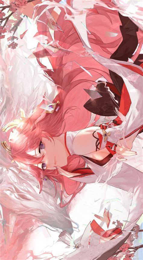 Yae Miko Wallpaper Anime Wallpaper Anime Art Anime Character Design