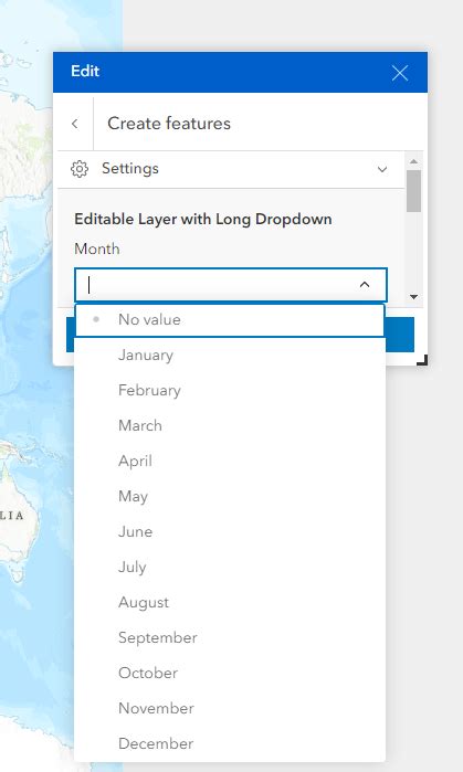 Dropdown Options In Experience Builder Are Obscure Esri Community