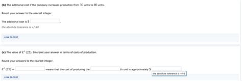 Solved Chapter Section Question A Marginal Cost Chegg