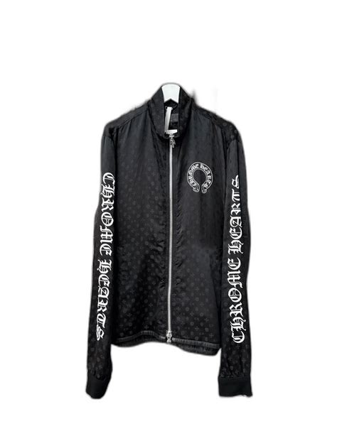Chrome Hearts Chrome Hearts Black Patterned Jacket Grailed
