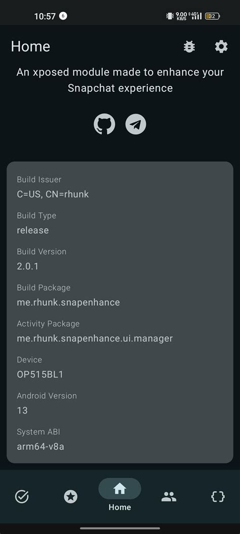 Help Snap Is The Same As Before R Snapenhanceapp
