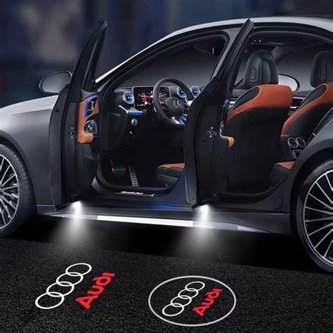Car Door Logo Projection Light 2 Pcs Led Welcome Light For Audi Bmw