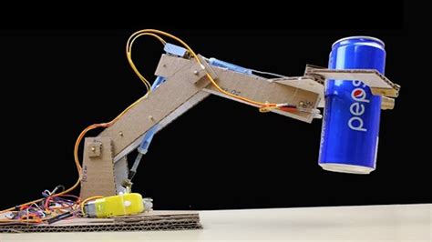 Make Rc Robotic Arm From Cardboard And Dc Motor Simpl Vrogue Co