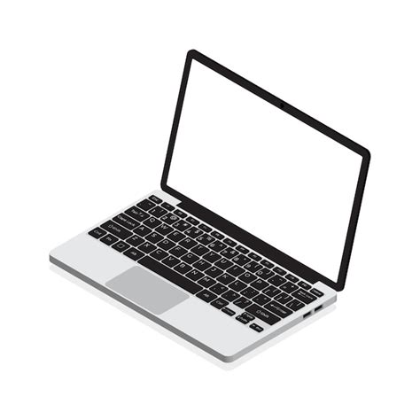 Premium Vector Isometric Laptop Vector 3d Isometric Laptop Computer
