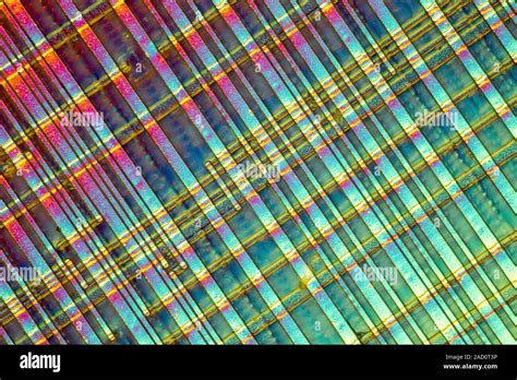 Light Micrograph Of A Detail Of A Ram Computer Memory Chip Ram Is A