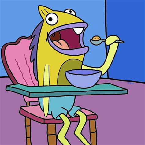 可爱卡通形象坐在桌前开心进食的趣味头像 男女头像｜我的可爱分你一半表情包图片动图 求表情网斗图从此不求人