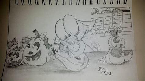 Weildson Pumpkeen For Halloween By Spongefox On Deviantart