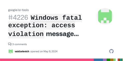 `windows Fatal Exception Access Violation` Message While Using Highs Via Mathopt · Issue 4226