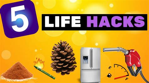 5 Life Hacks You Need To Know For 2017 Youtube
