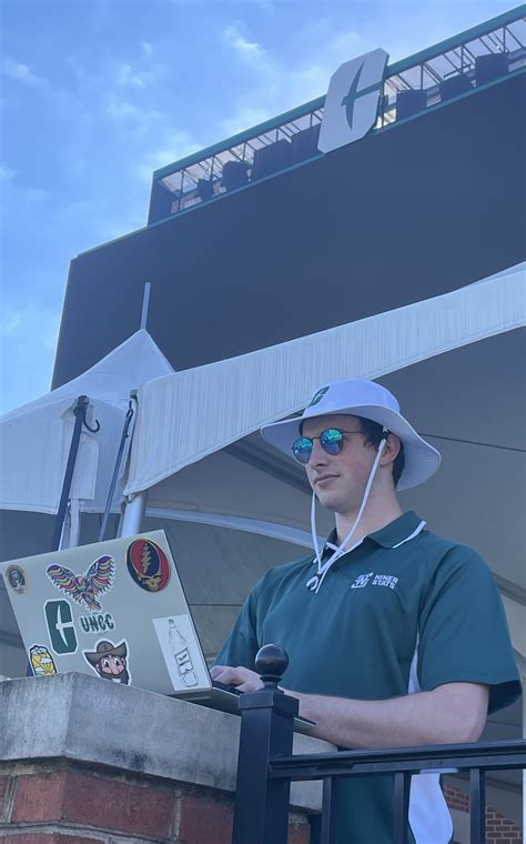 anders pierson mastering data science and forging a path in sports analytics at unc charlotte
