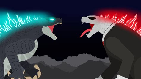 Godzilla Vs Slenderzilla Animation Drago Monsterverse Youtube
