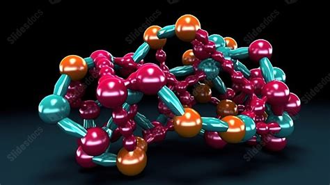 Fondo Visualizando La Estructura De La Proteína Mioglobina En 3d Para