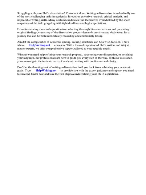 Phd Dissertations Examples Pdf Thesis