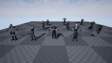 Skeleton Pack Unreal Engine Asset