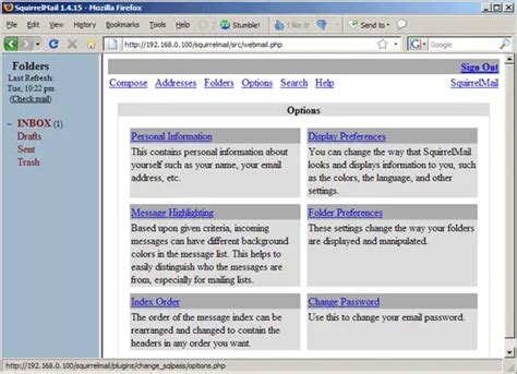 Virtual Users And Domains With Postfix Courier MySQL And SquirrelMail
