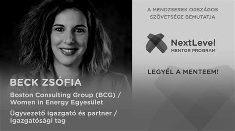 Beck Zsófia Menedzserek