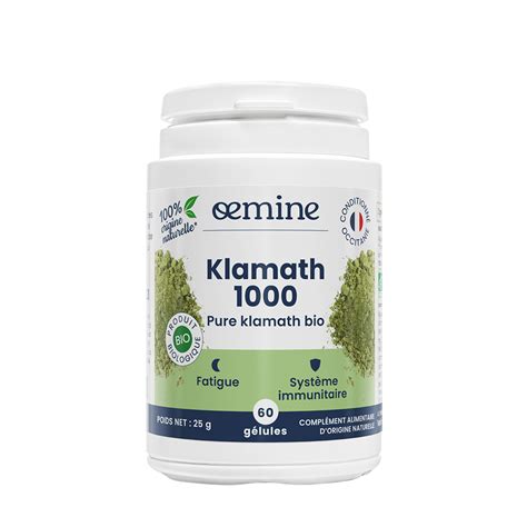 Klamath 1000 Bio Oemine Oemine Ma Santé Au Naturel