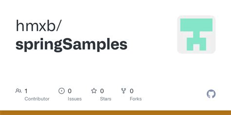 Github Hmxbspringsamples