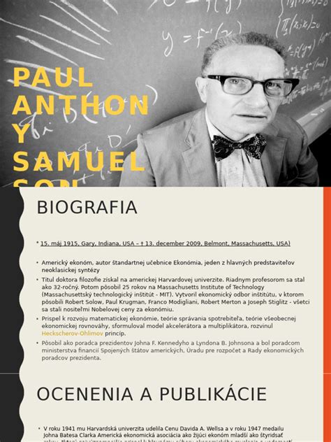 Paul Anthony Samuelson Pdf