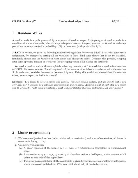 Randomized Algorithms