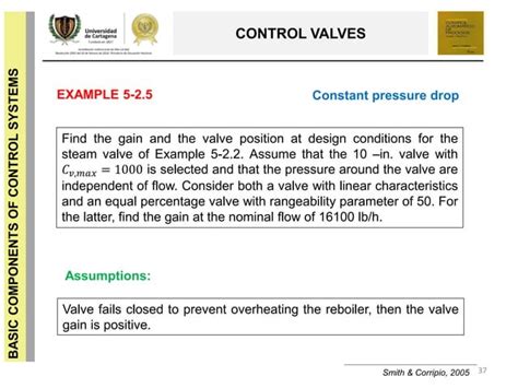Control Valves Characteristics Gain And Transfer Function Pptx