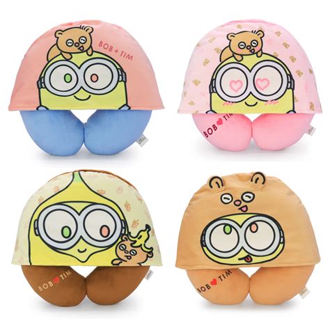 Illuminations ลขสทธแท หมอนรองคอ Bob Tim Minion มฮด Shopee Thailand