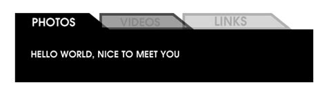 How Do I Make An Angled Tab Interface With Just Jquery And Css3