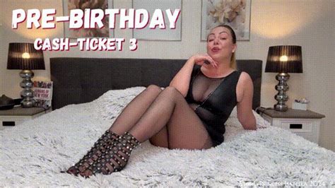 Pre Birthday Cash Ticket 3 By Moneyprincess Isabella Moneyprincess