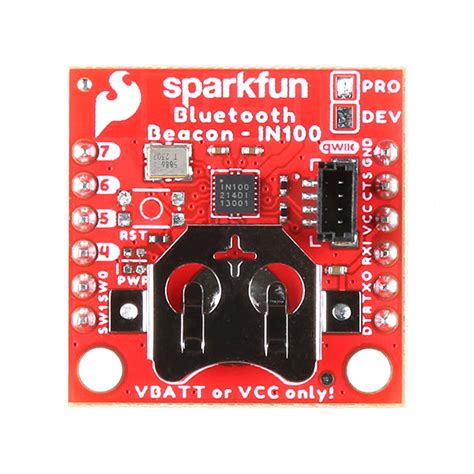 Sparkfun Nanobeacon Board In100