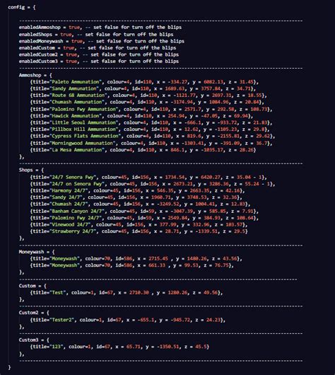 Github Spirgo Devlopmentcustomblipsfivem What Does The Script Contain Blips You Can Turn