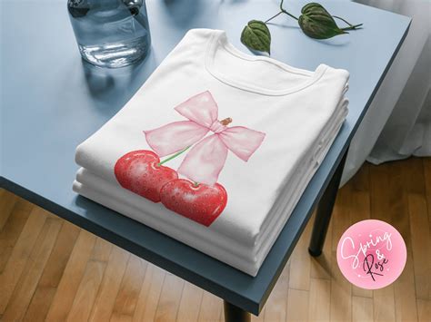 Coquette Strawberry Pink Bow Png Clipart Bundle Coquette Aesthetic Strawberry Clipart Coquette