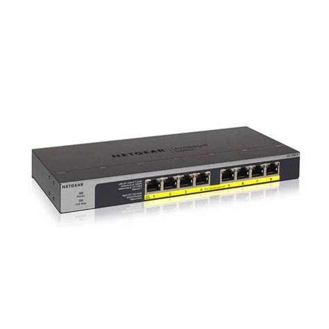 Netgear Gs108lp 8 Port Gigabit Ethernet Poe Plus Network Hub At Rs 6500