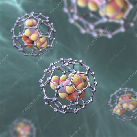 Nanoparticles In Drug Delivery Conceptual Illustration Stock Image