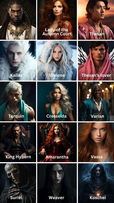 Pin De Atheneas Corner En Acotar En 2024 Personajes De Libros