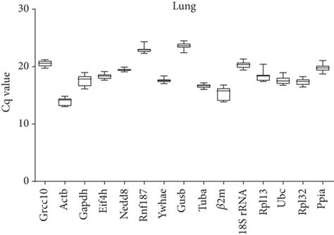 Distribution Of Quantification Cycle Cq Value And Relative Quantity