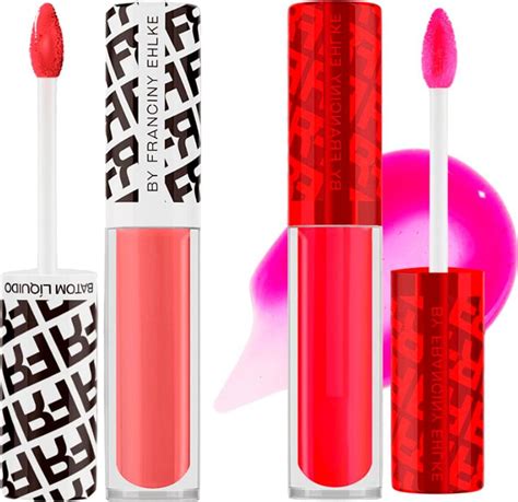 Batom Matte Xoxo E Gloss De Volume Fran By Franciny Ehlke