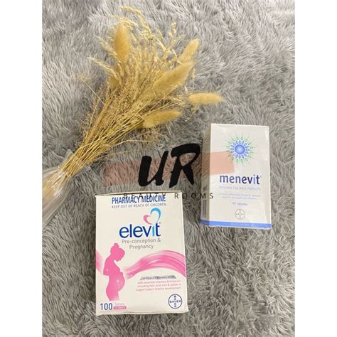 Jual Elevit Menevit Paket Bundling Original Australia Money Back