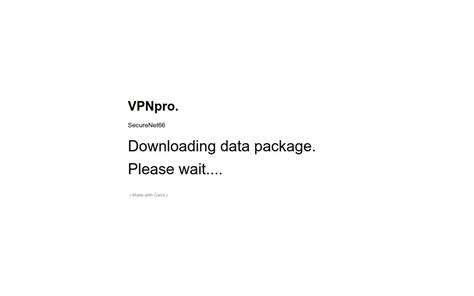 Data Package