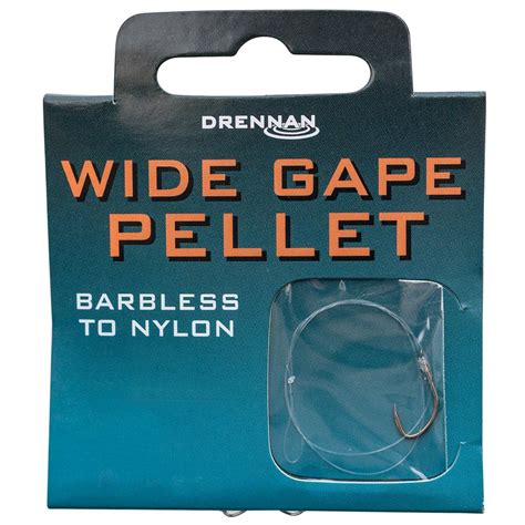 Drennan Wide Gape Pellet Hooks To Nylon Premier Angling Limited