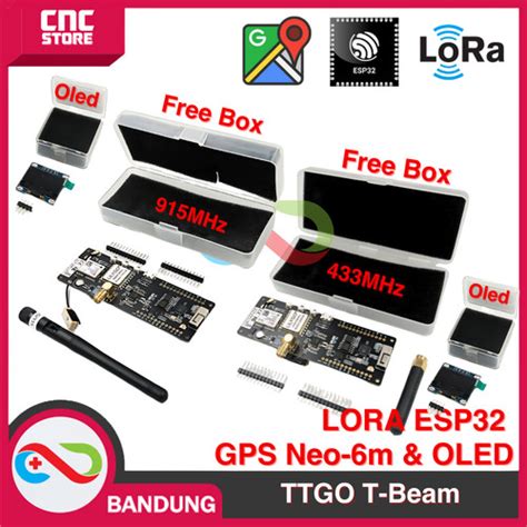 Jual LILYGO TTGO T Beam LORA ESP MHz MHz GPS Neo M OLED
