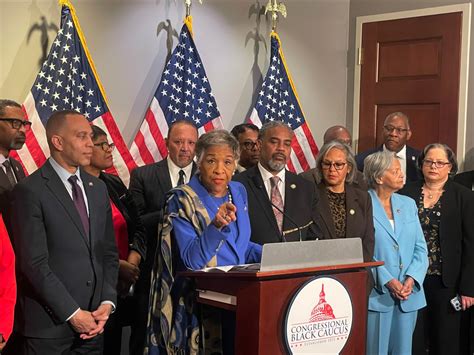 Congressional Black Caucus And Civil Rights Leaders Unite To Counter