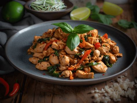 La Recette Du Poulet Au Basilic Thaï Anti Inflammatoire Bmoove