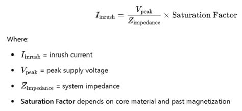 Transformer Inrush Currents Causes And Solutions