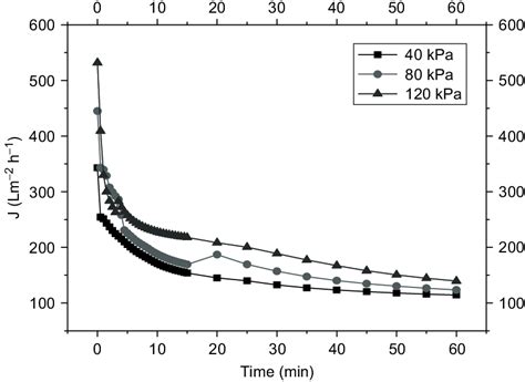 TMP influence on the flux of µm MF membrane Download Scientific Diagram